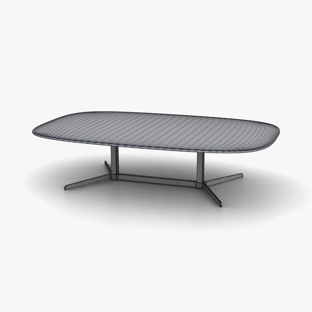 3D Natuzzi Campus Table - TurboSquid 1852058