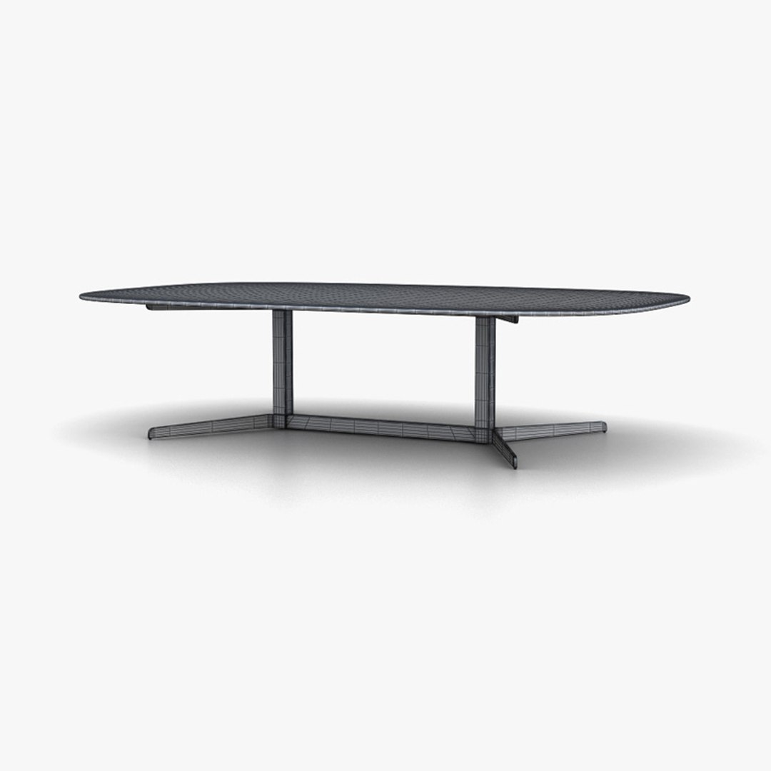 3D Natuzzi Campus Table - TurboSquid 1852058