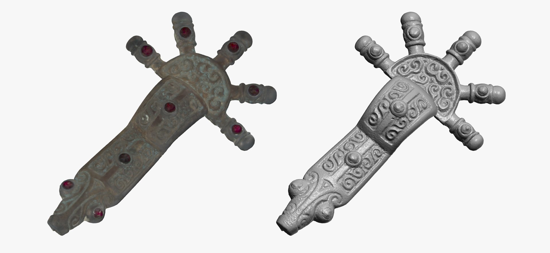 Medieval Fibula (Brooch) 01 RAW Scan 3D Model - TurboSquid 1793573