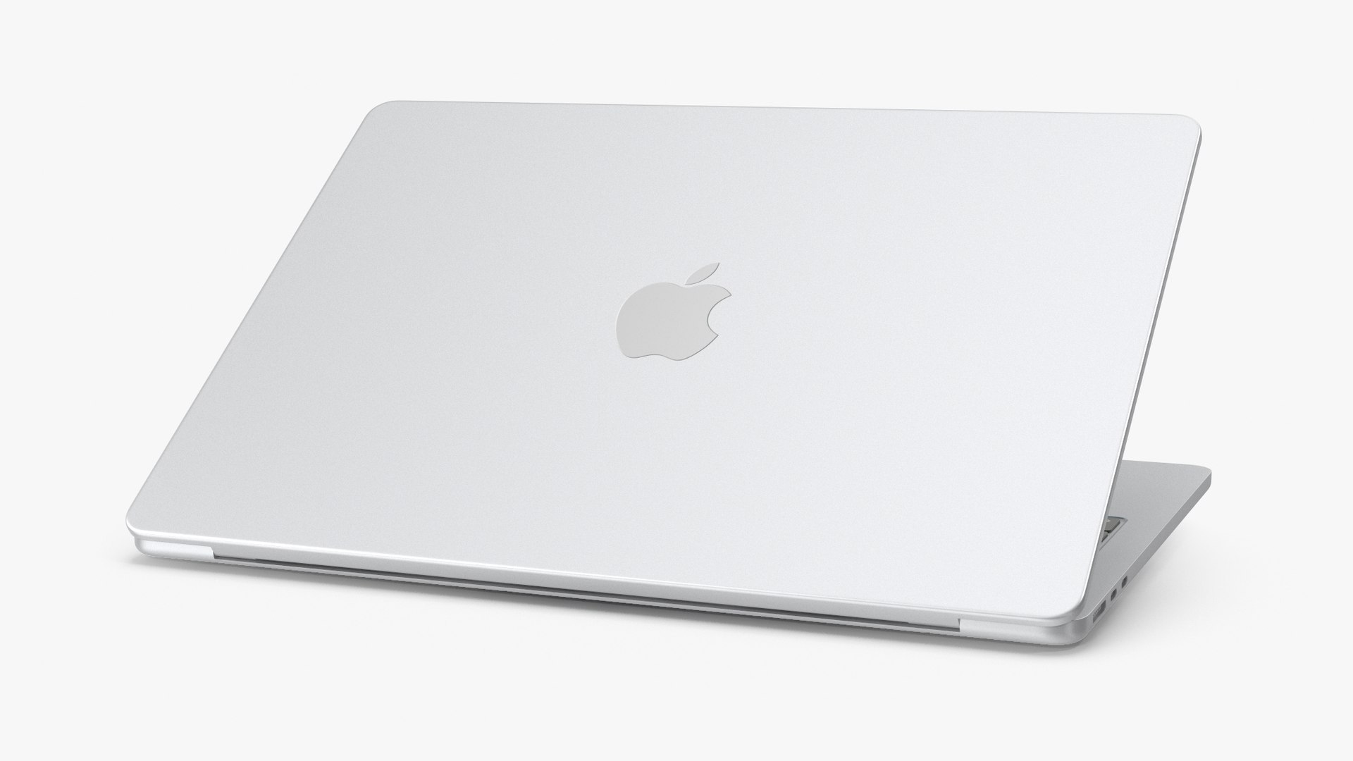 3D Silver MacBook Air M2 2022 Model - TurboSquid 2001570