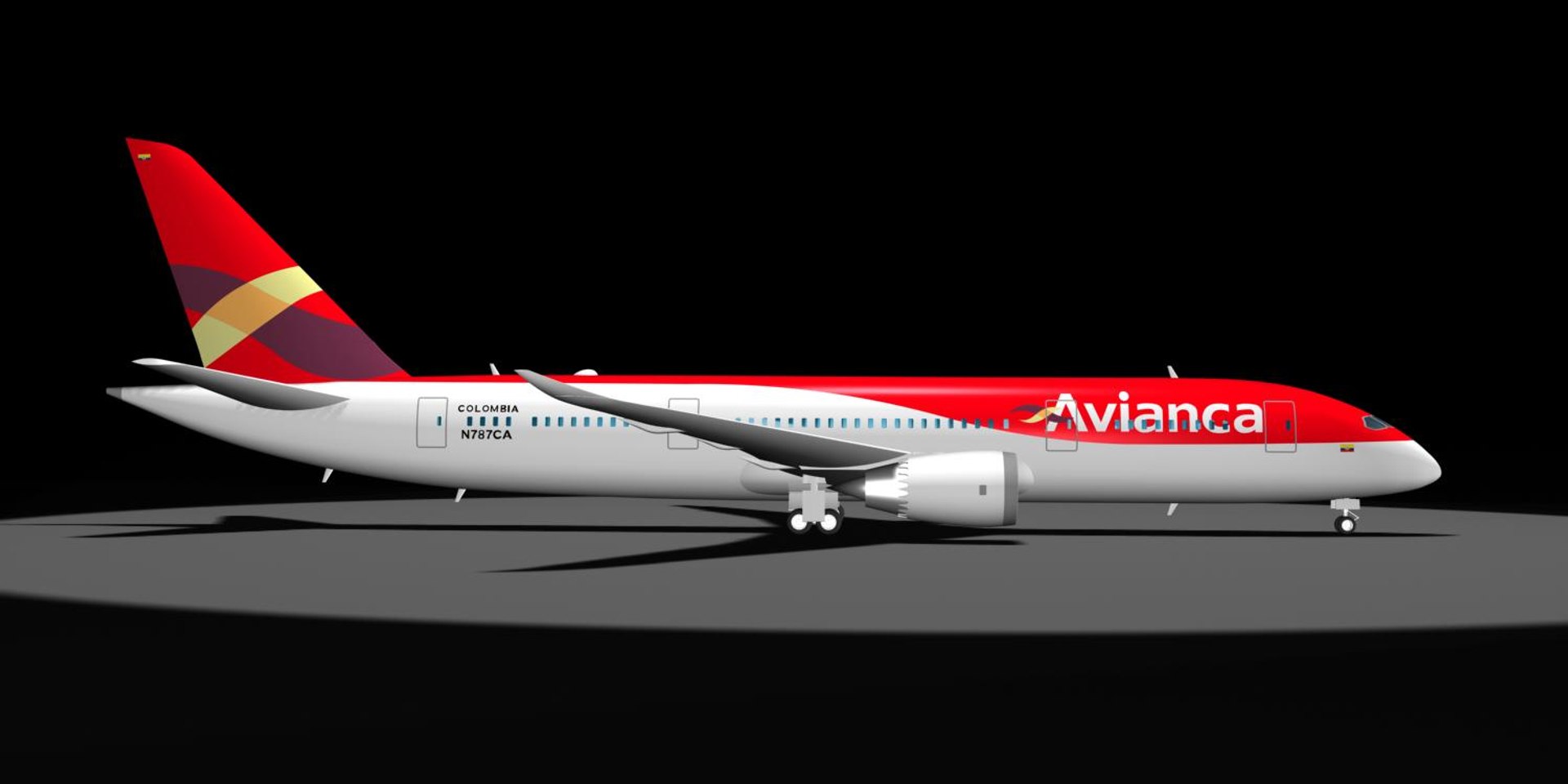 Air Avianca 787-8 Dreamliner Max