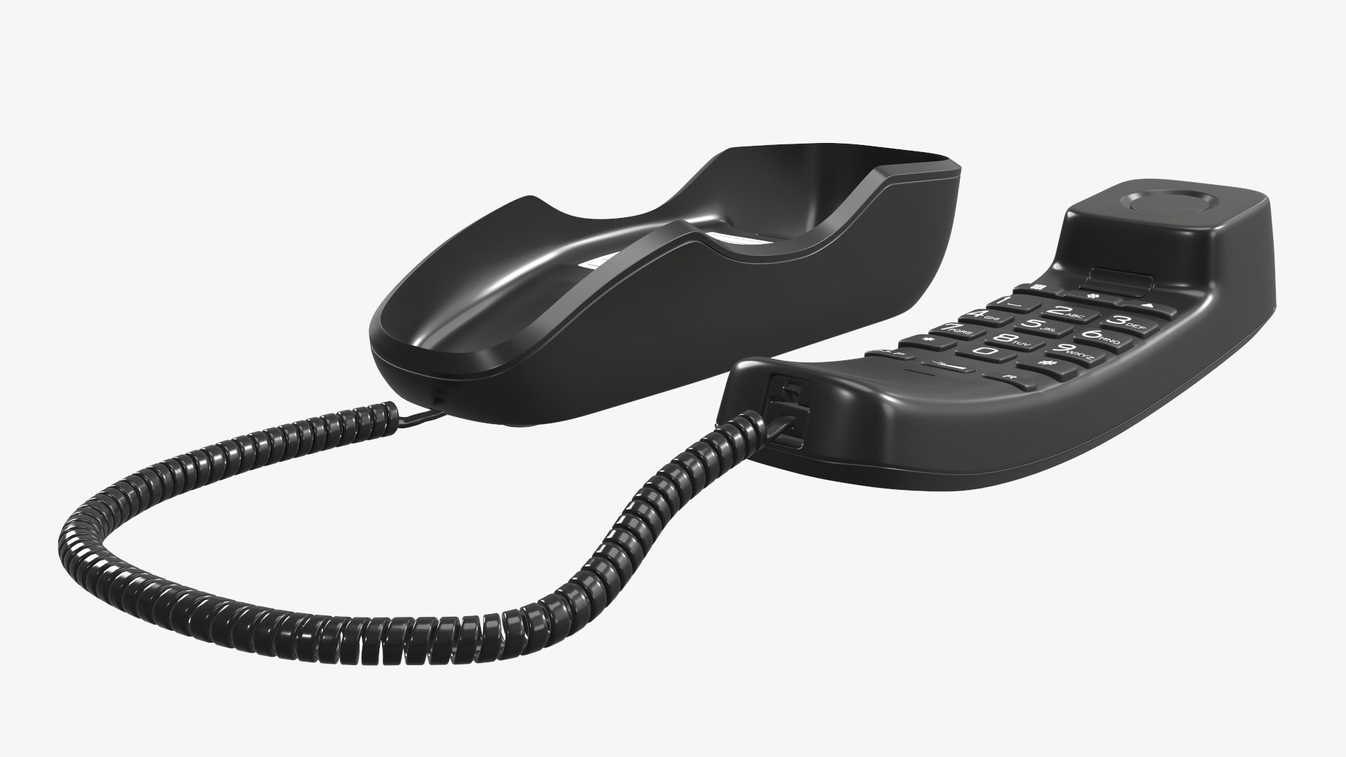 3D Removed Handset Compact Model - TurboSquid 1698896