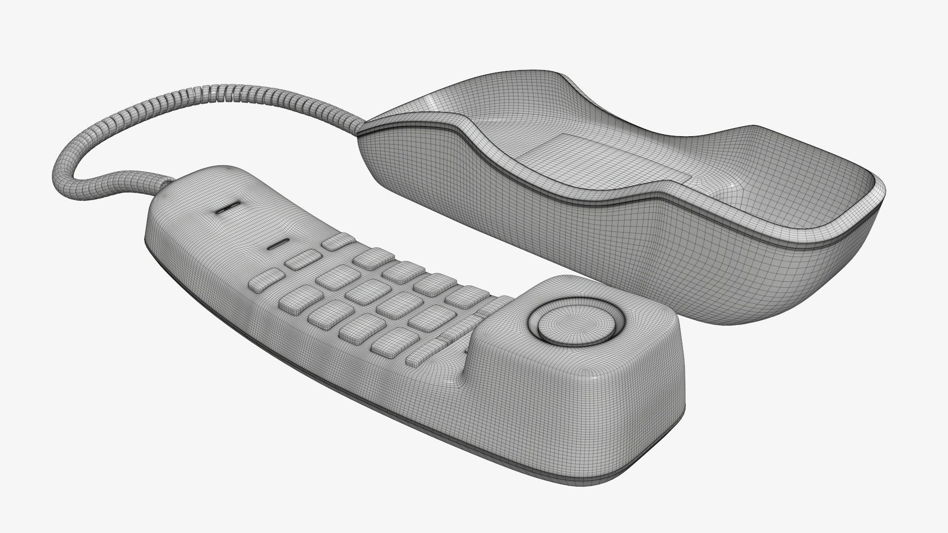 3D Removed Handset Compact Model - TurboSquid 1698896