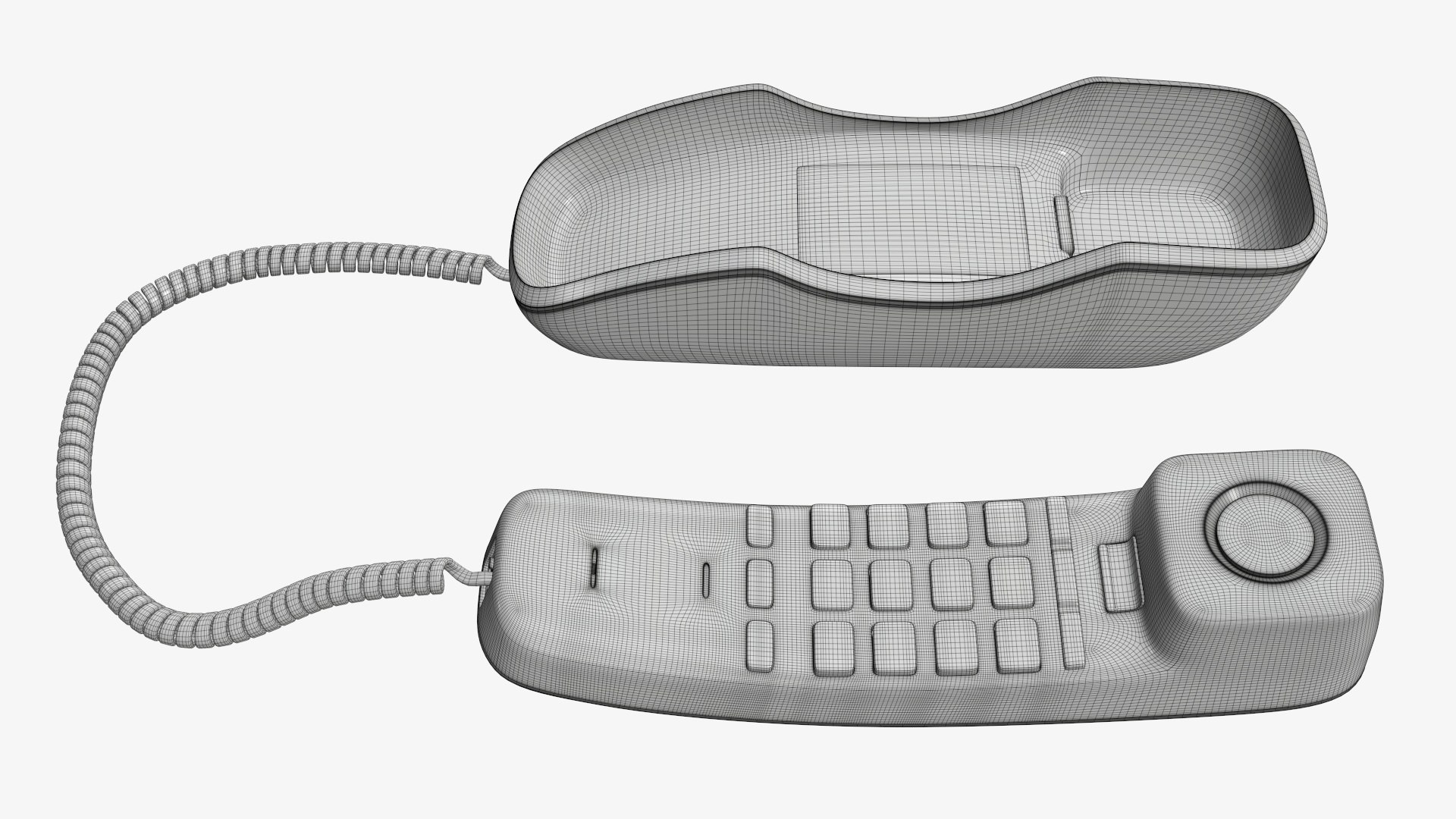 3D Removed Handset Compact Model - TurboSquid 1698896