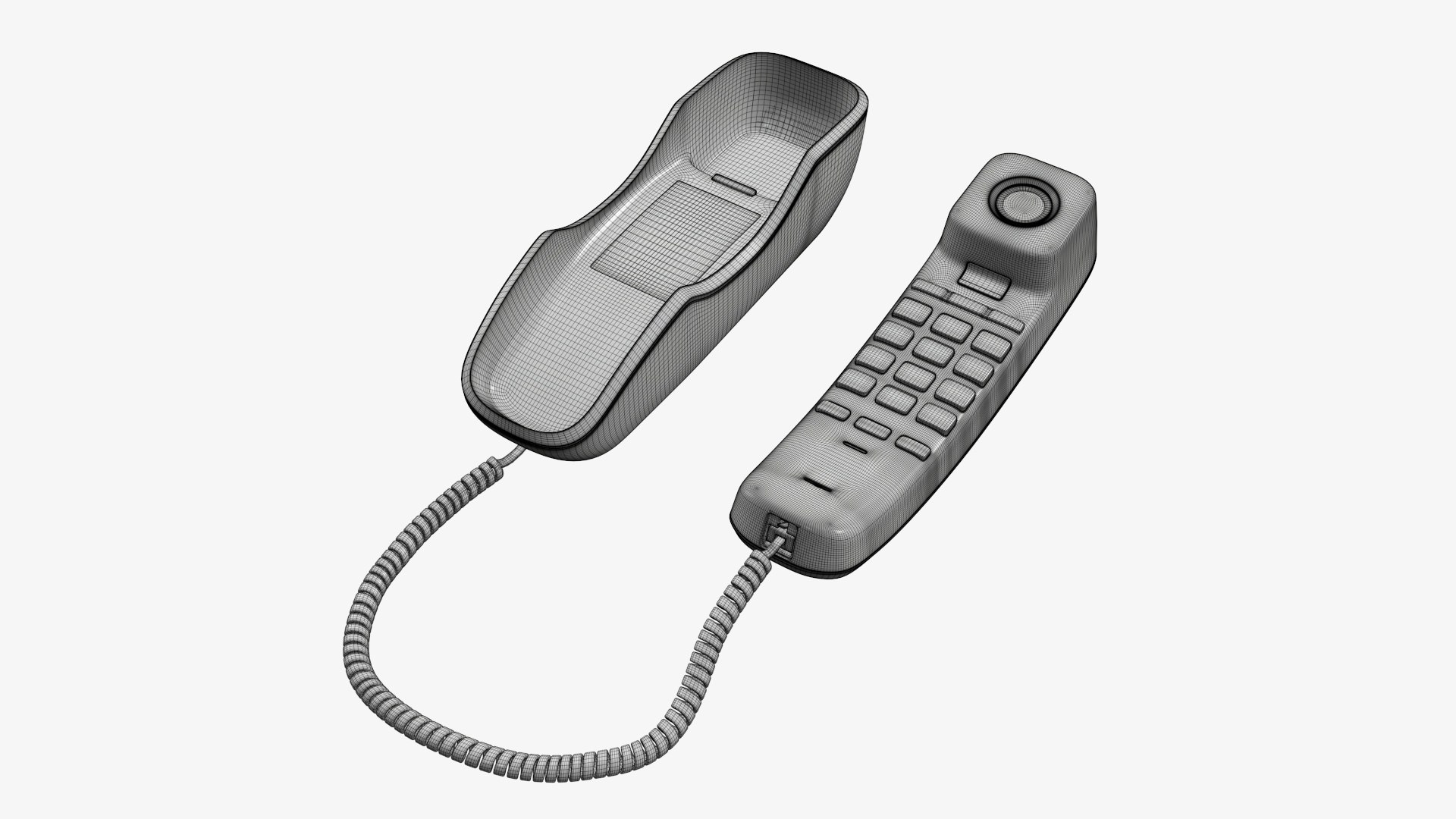 3D Removed Handset Compact Model - TurboSquid 1698896