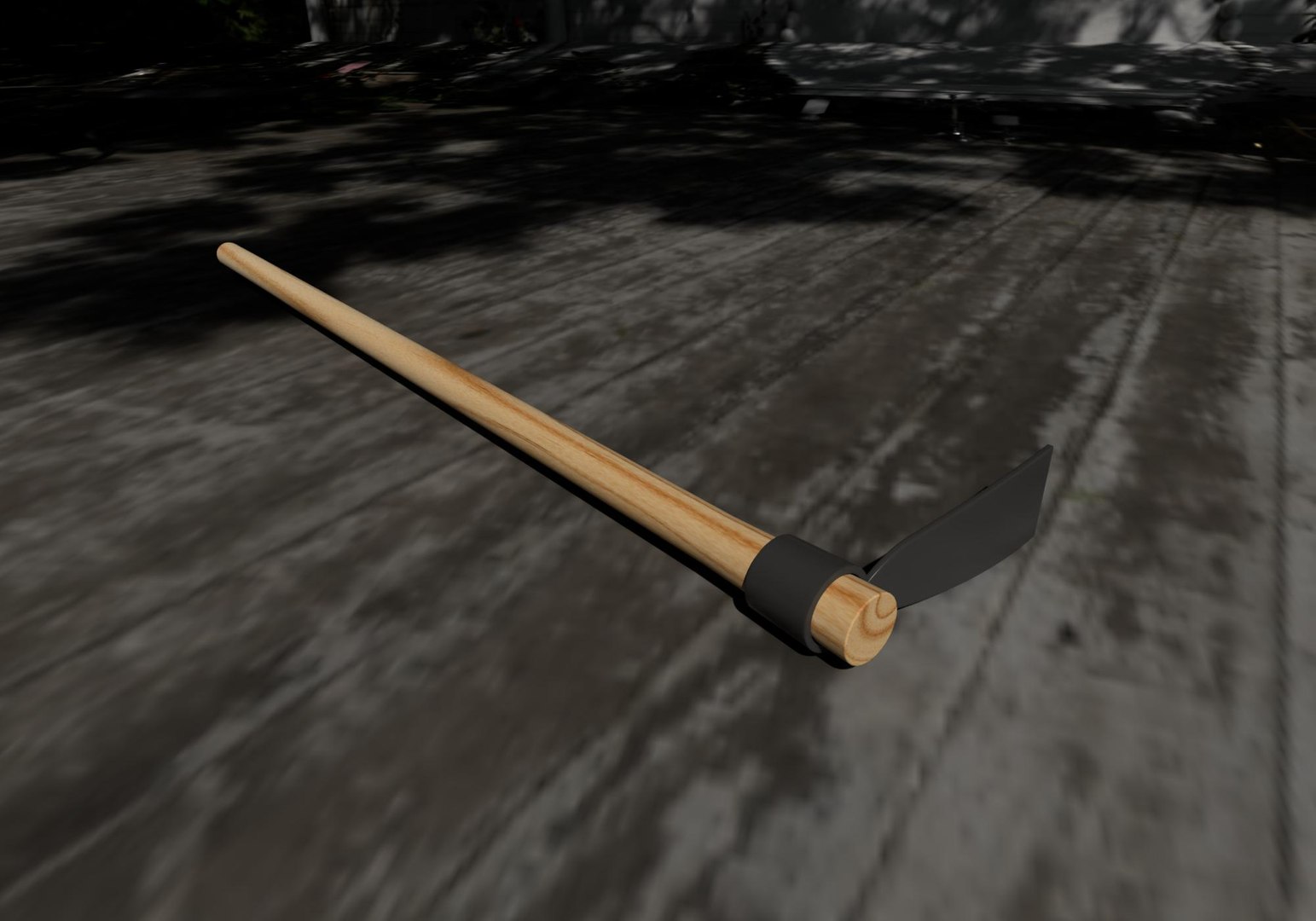 3D Hoe - TurboSquid 2001827