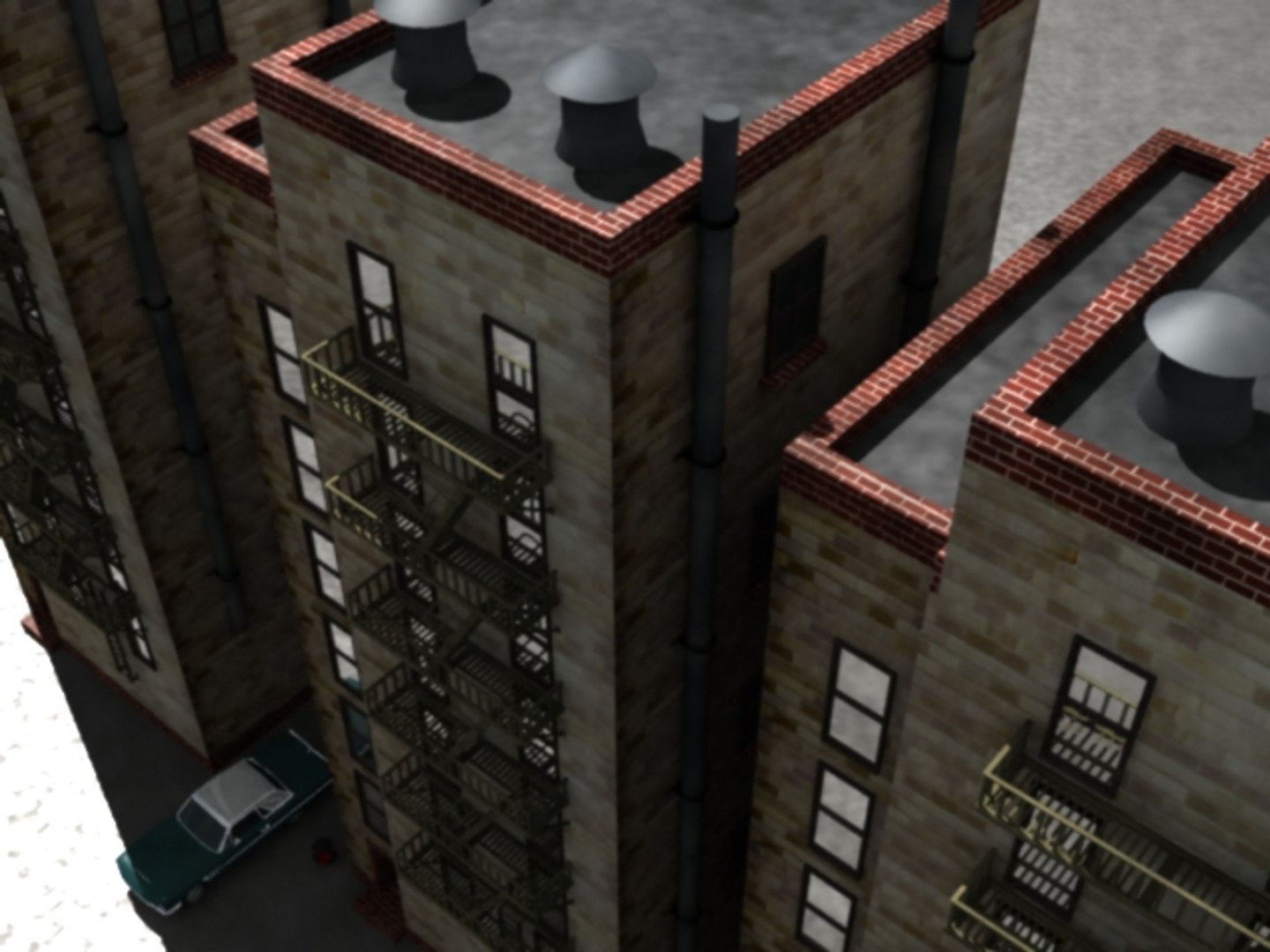 New York Escape 3d Model