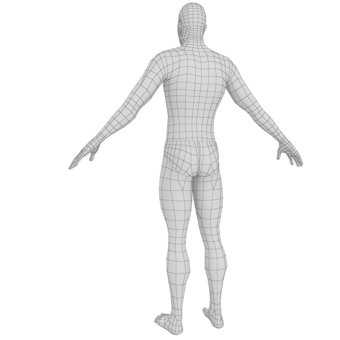 Base Man Briefs 3D Model - TurboSquid 1326324