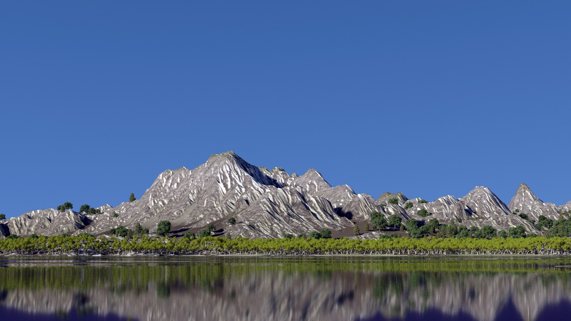 Scene Island 1 3D Model - TurboSquid 1728777