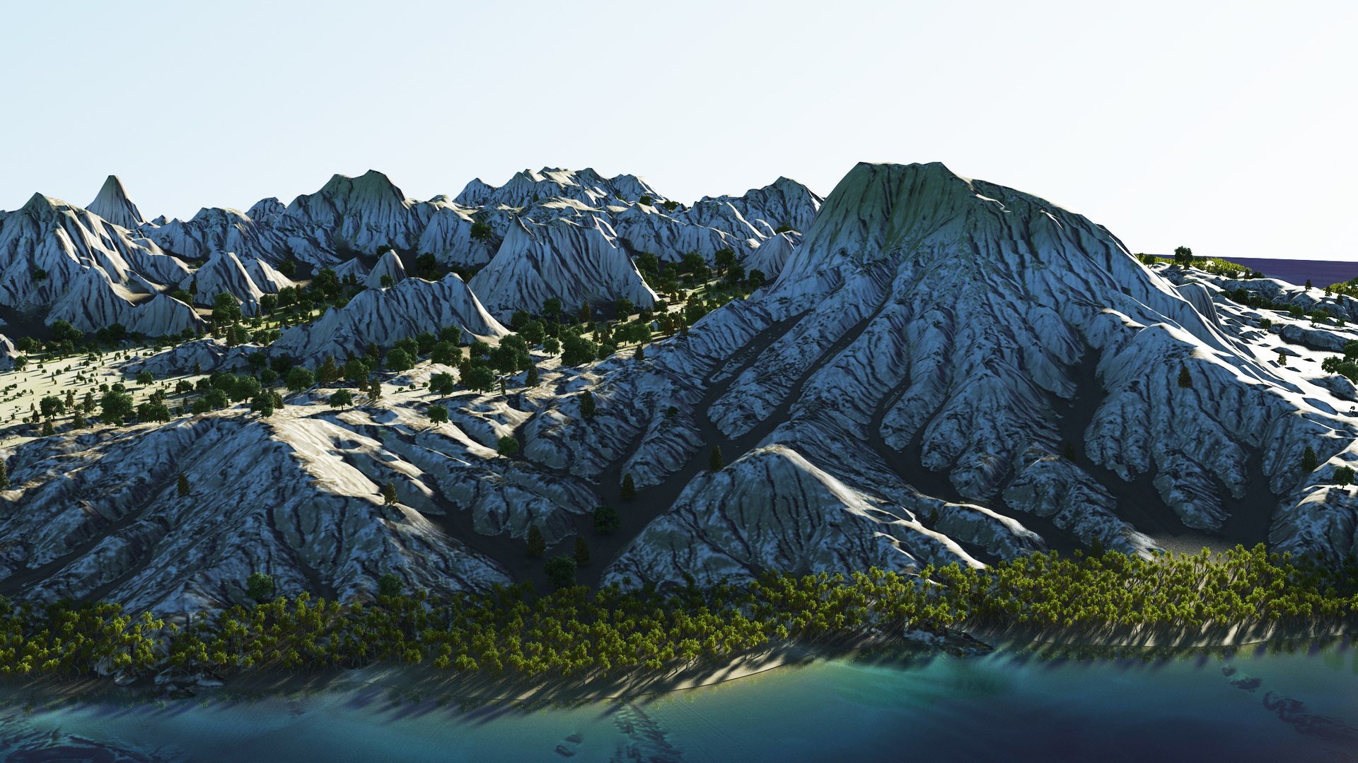 Scene Island 1 3D Model - TurboSquid 1728777
