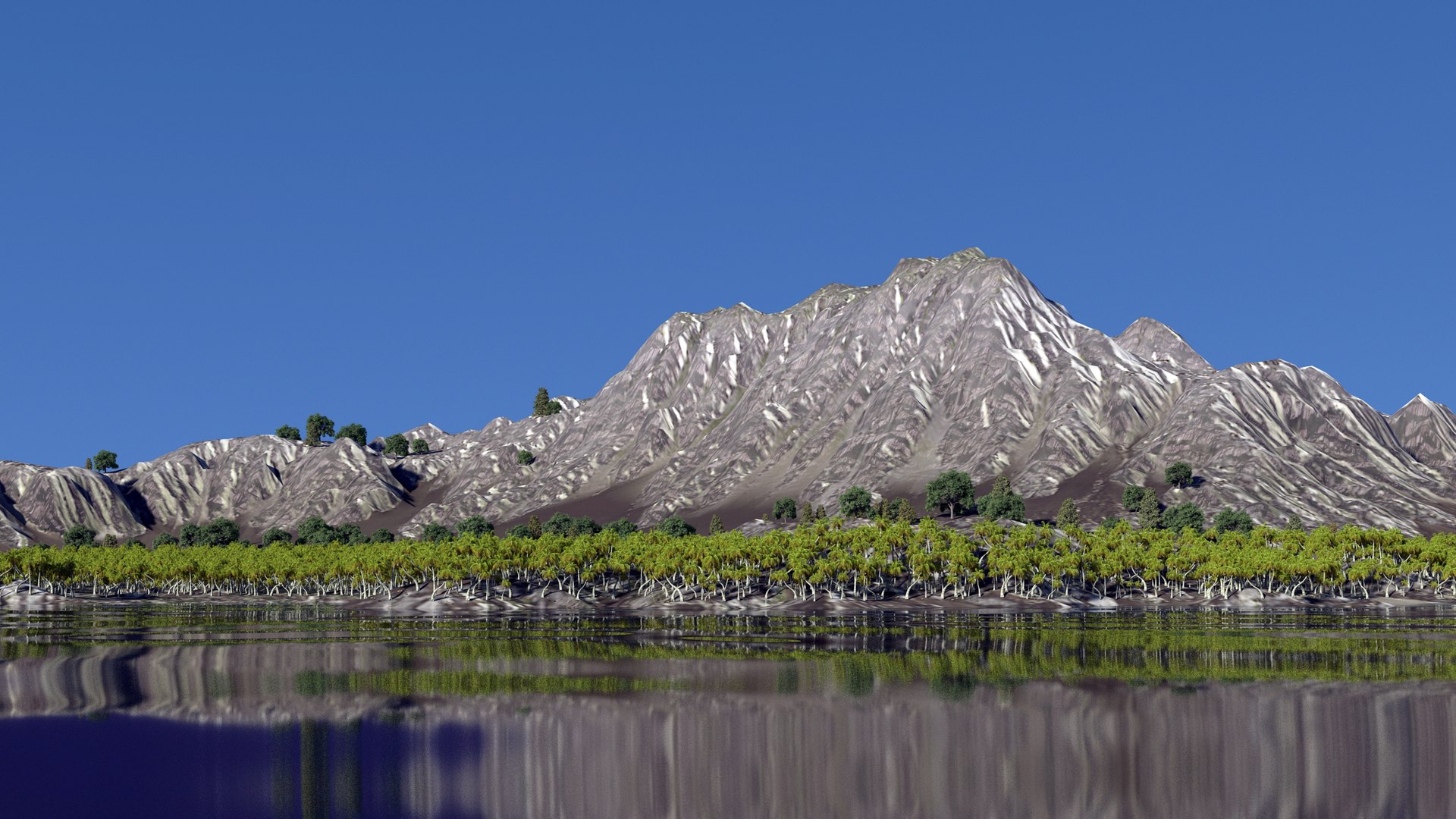Scene Island 1 3D Model - TurboSquid 1728777