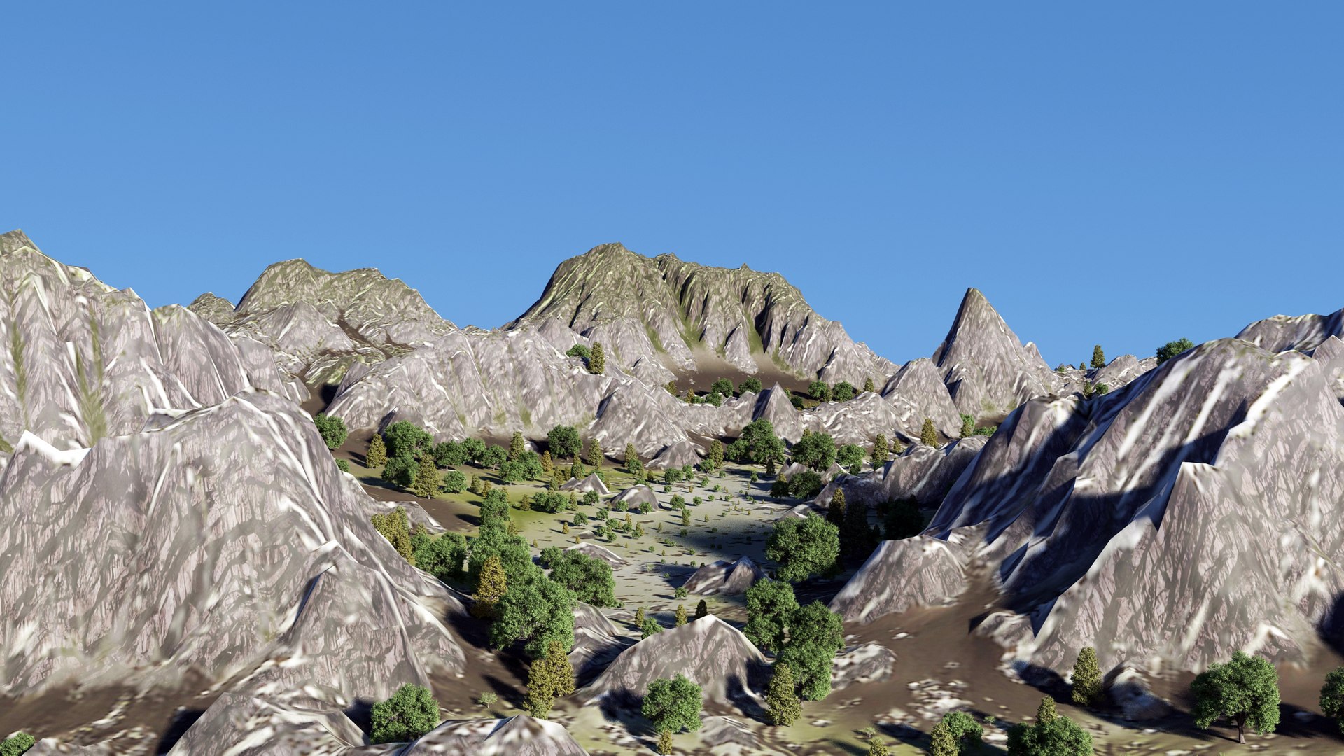 Scene Island 1 3D Model - TurboSquid 1728777