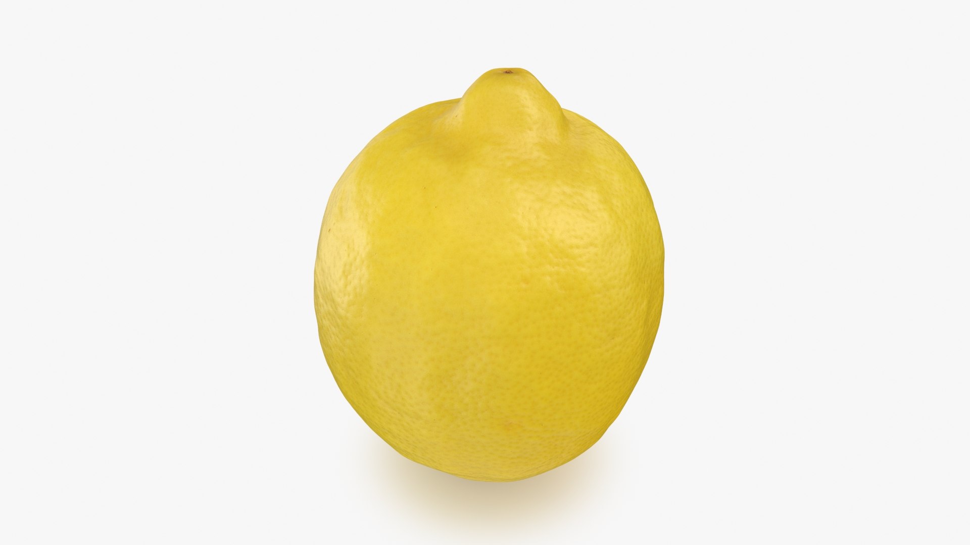 Whole Lemon 3D Model - TurboSquid 2170989
