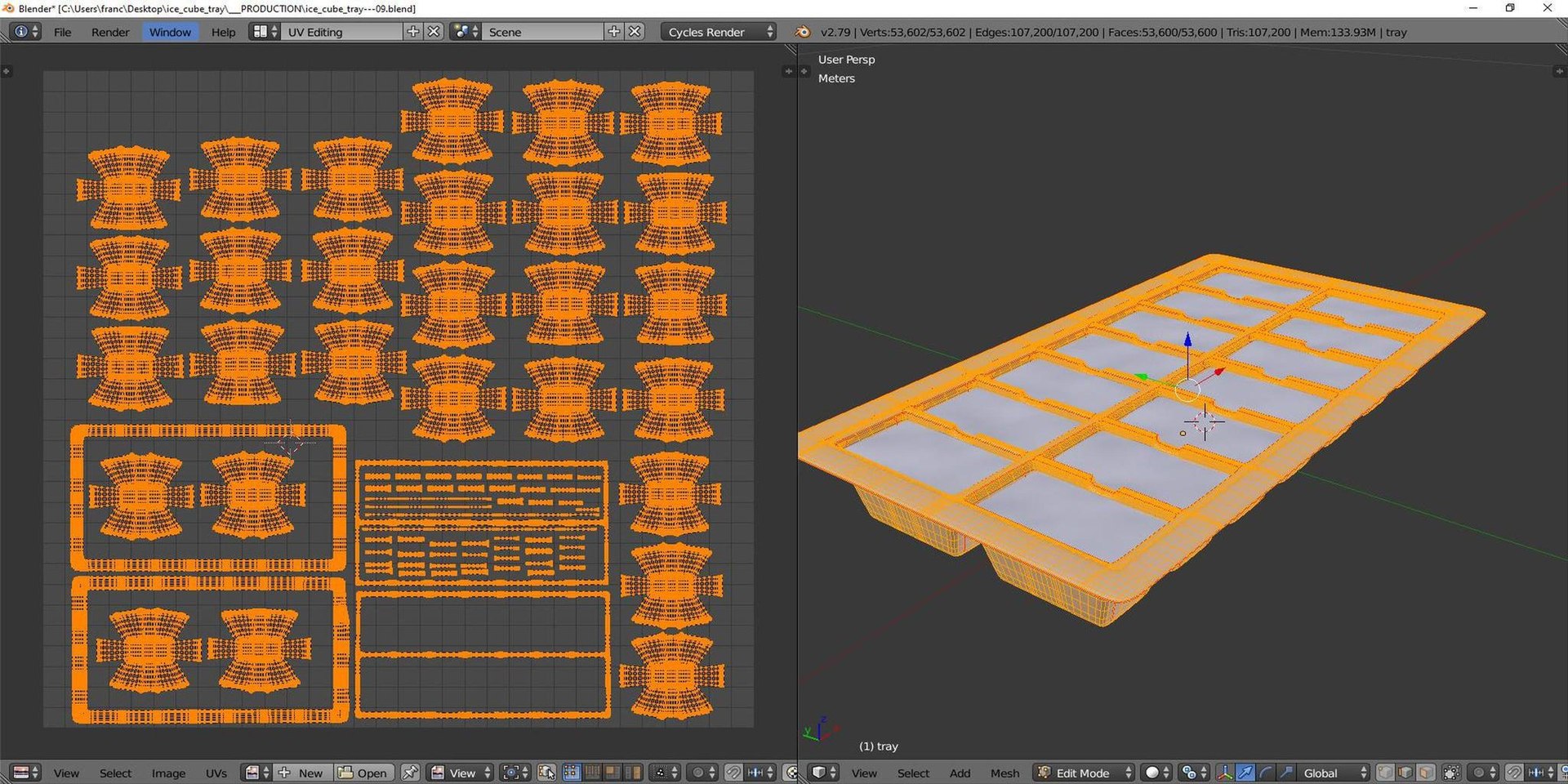 3D Ice Cube Tray - TurboSquid 1524925