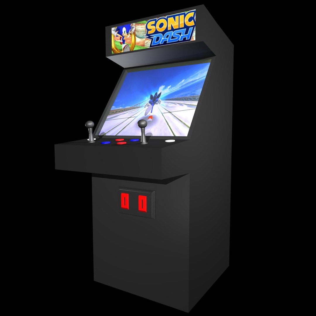3d Model Arcade Machine