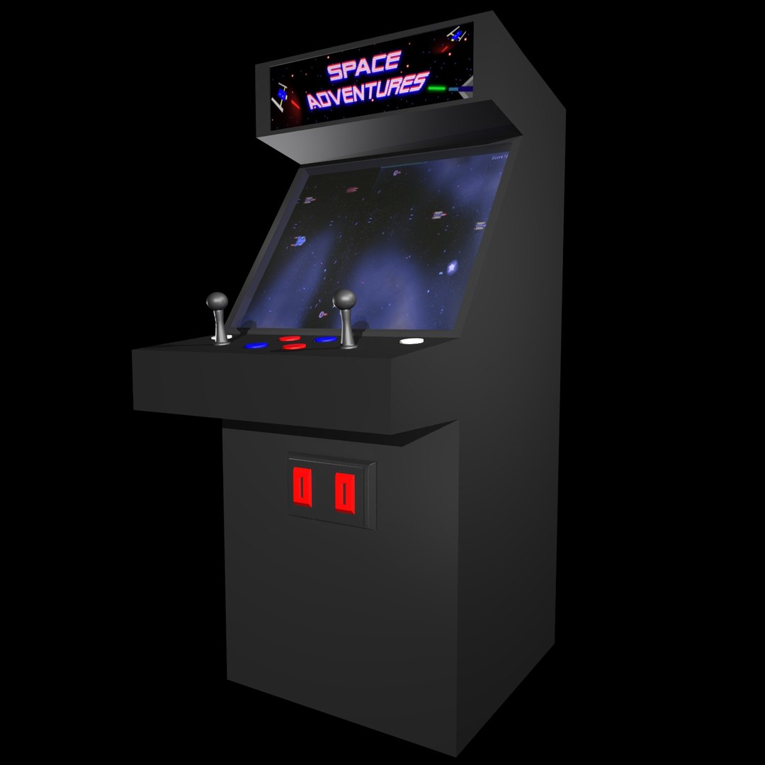 3d Model Arcade Machine