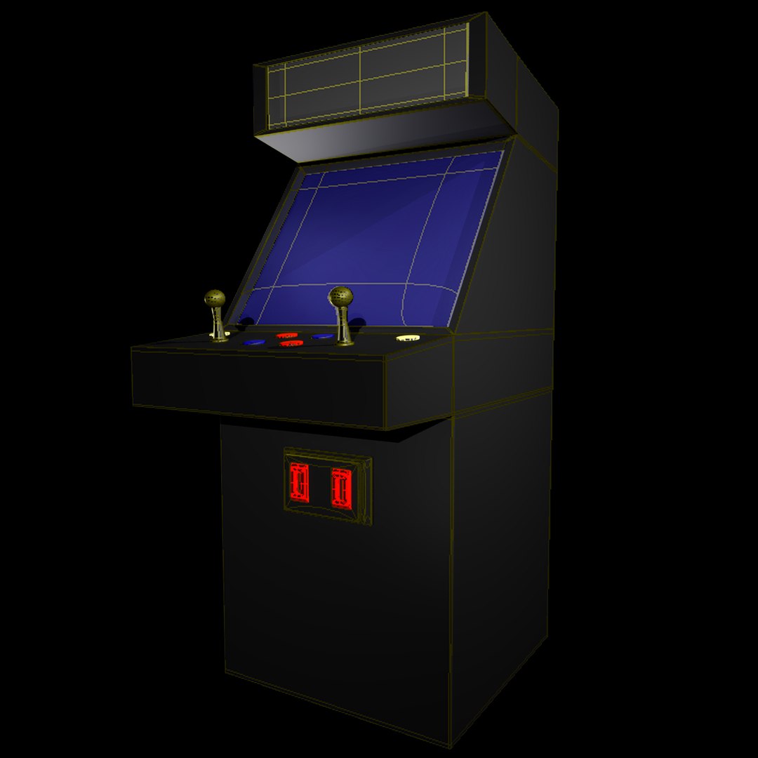 3d Model Arcade Machine