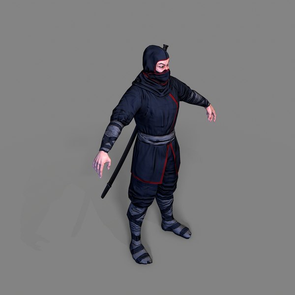 modelo 3d Ninja - TurboSquid 1415957