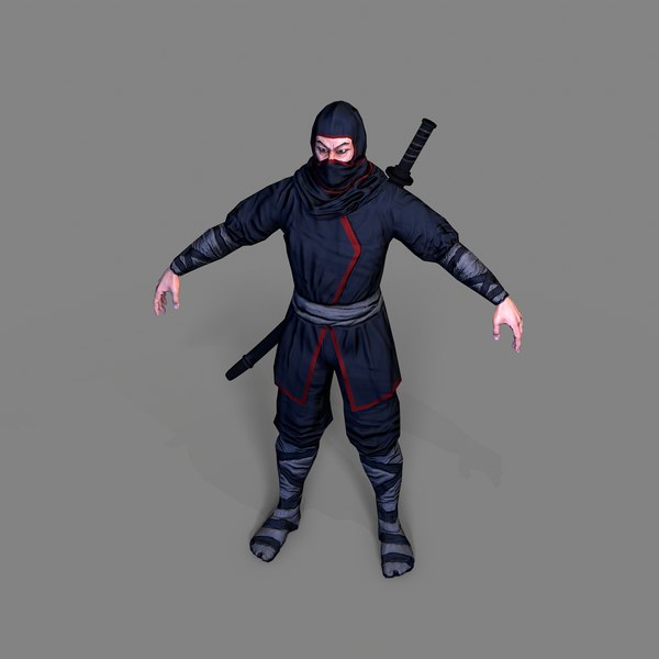 modelo 3d Ninja - TurboSquid 1415957