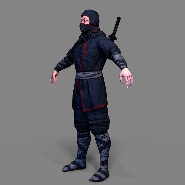 modelo 3d Ninja - TurboSquid 1415957