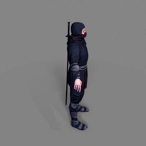 modelo 3d Ninja - TurboSquid 1415957