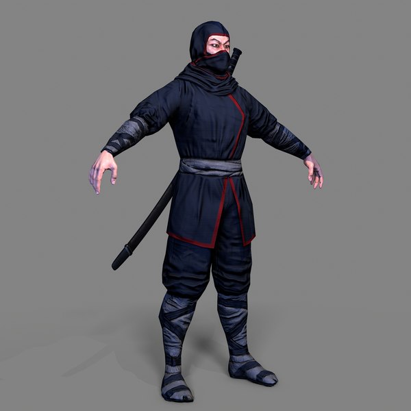 modelo 3d Ninja - TurboSquid 1415957