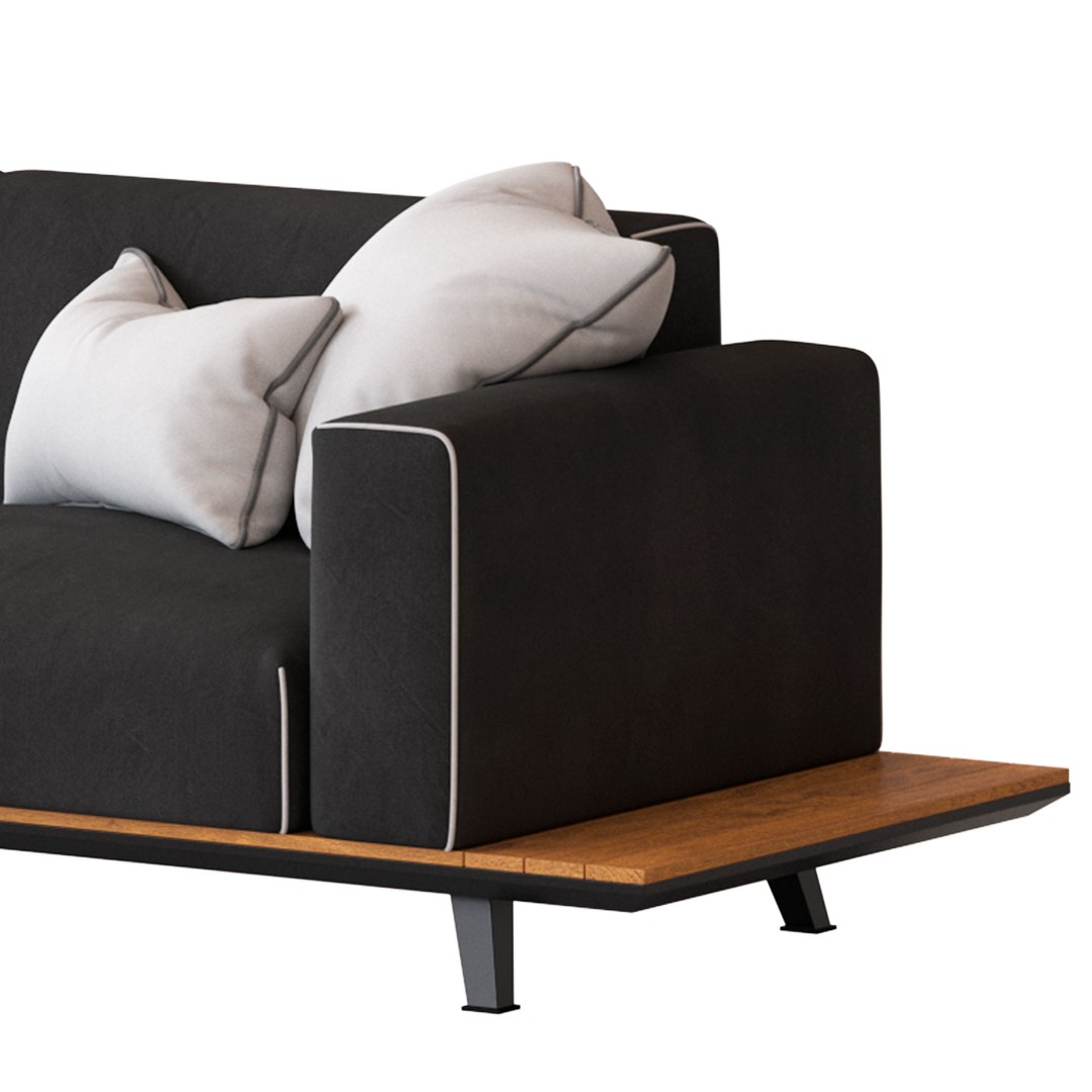 Coco Republic Panama 2 Modular Sofa 3D model - TurboSquid 2165997