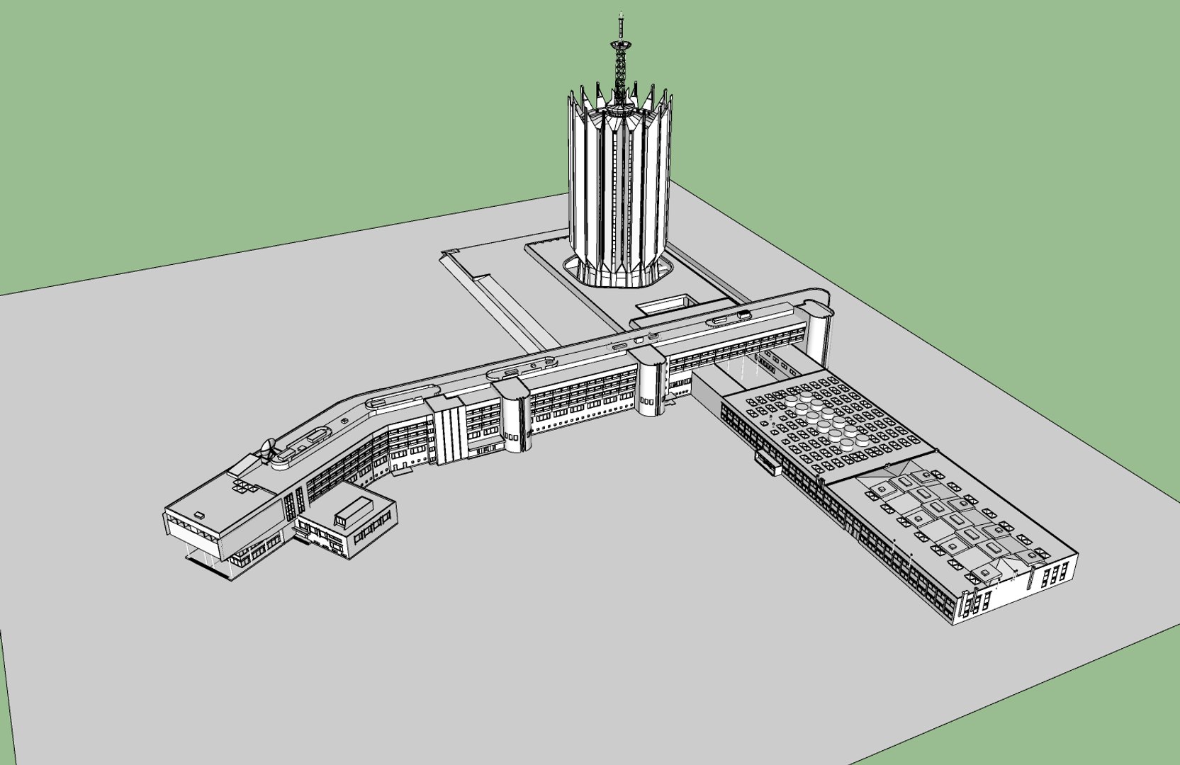 3D Russian State Scientific Center - TurboSquid 1472386