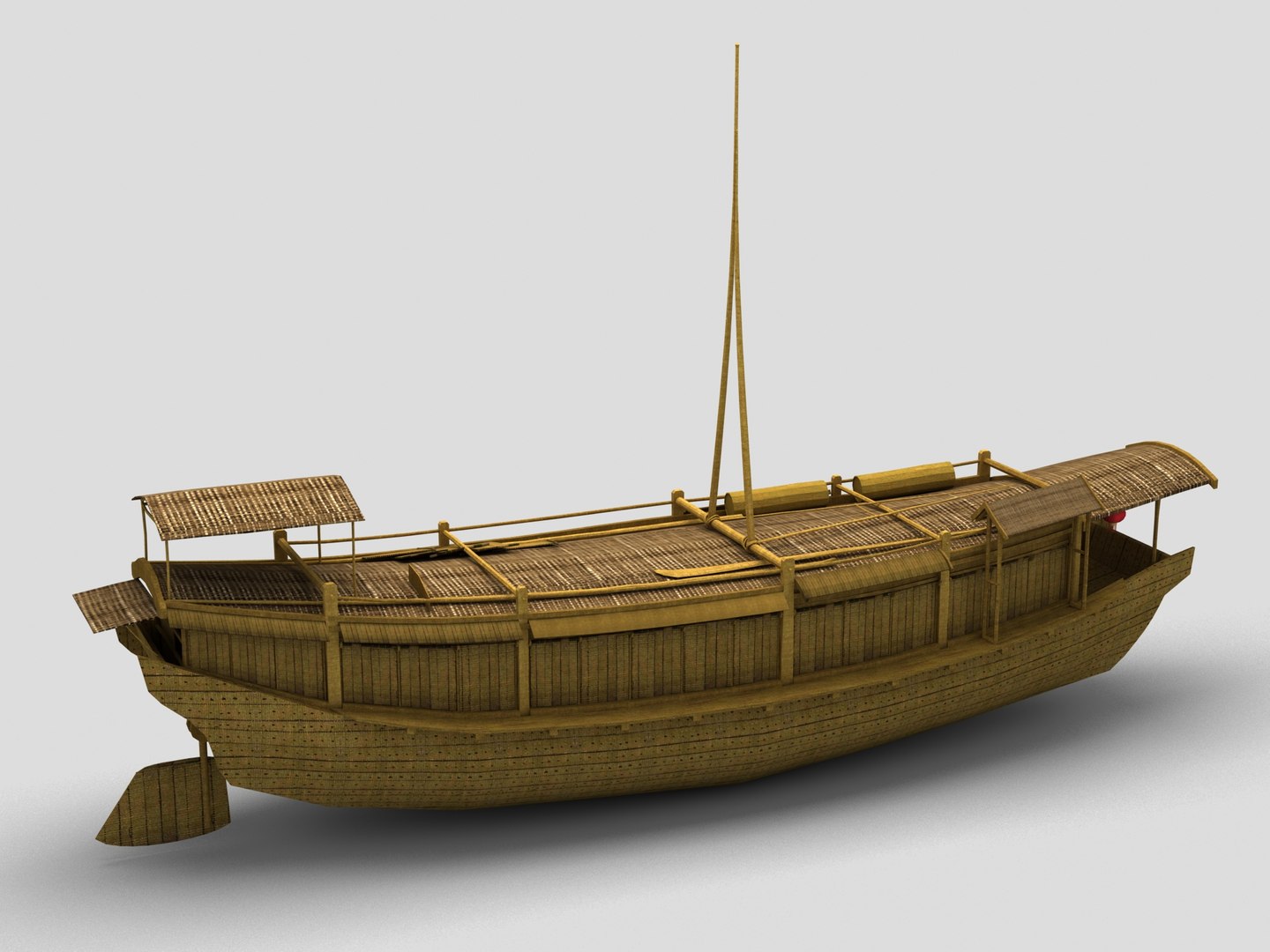 3D Model Chinese Boat 05 - TurboSquid 2215704