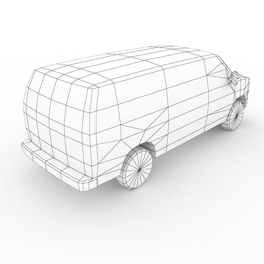 3D Generic Van - TurboSquid 1467948