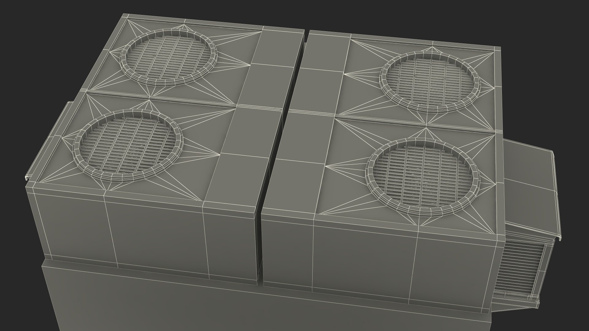 3D Commercial Rooftop HVAC Units - TurboSquid 2315104