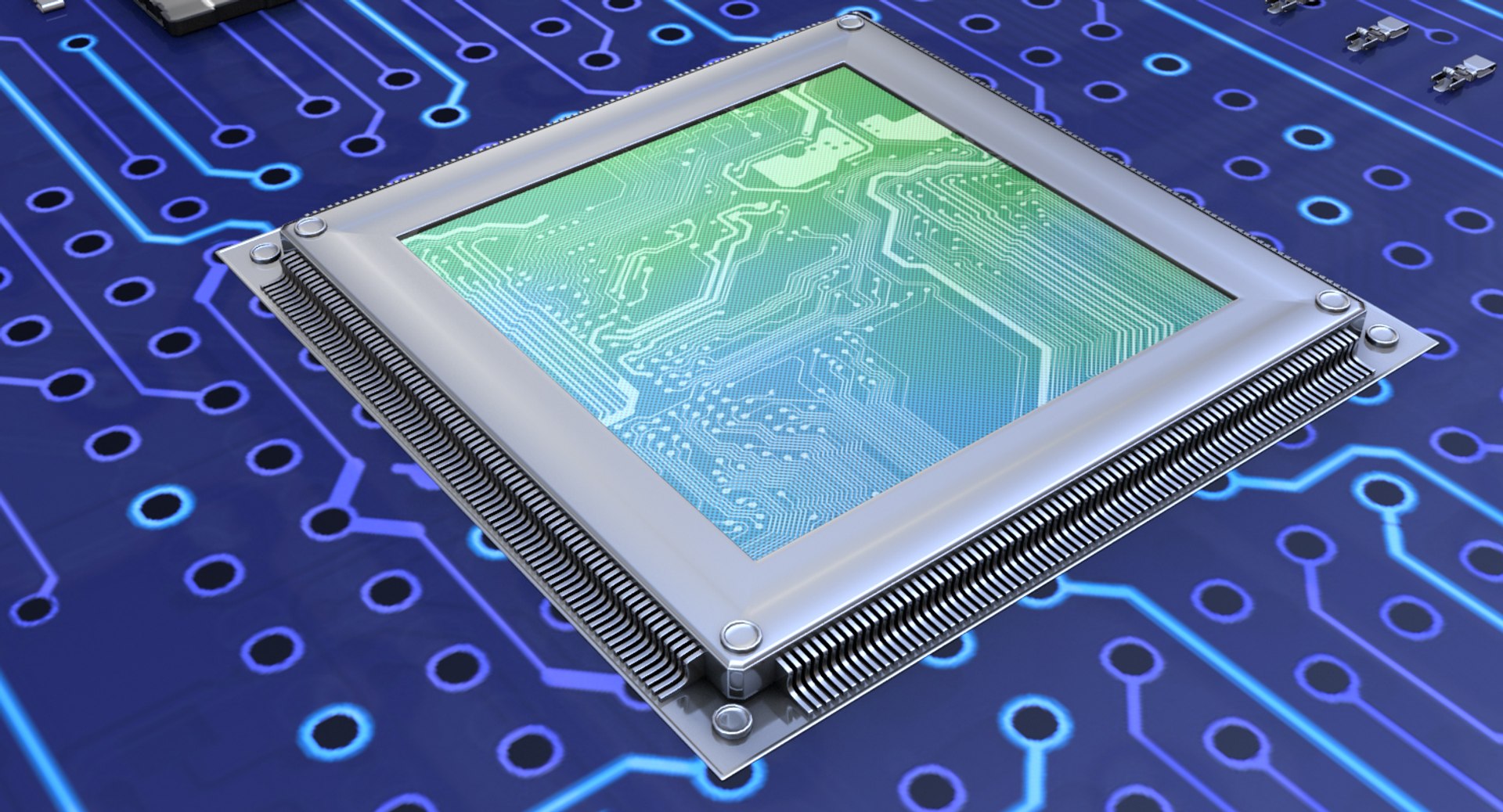 3D Circuit Board Model - TurboSquid 1152454