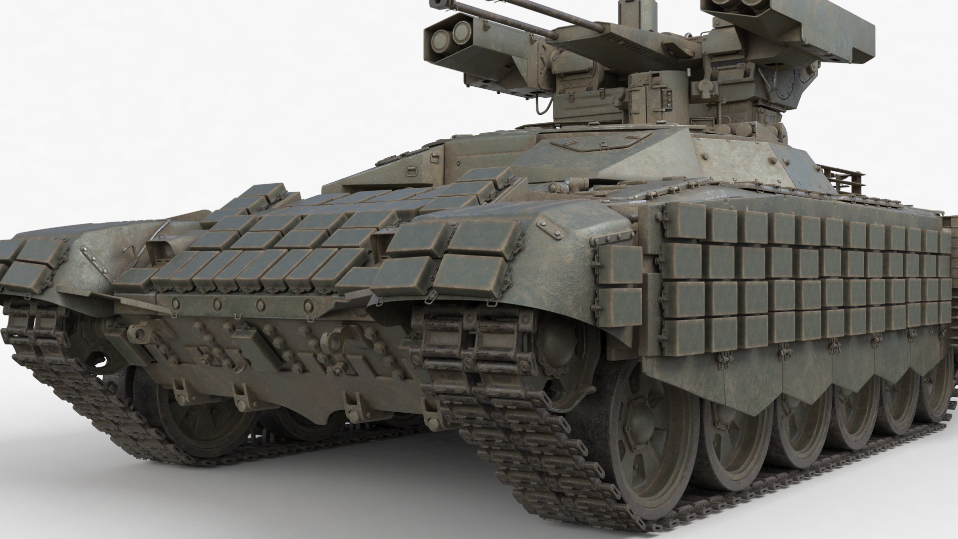 Tank Terminator BMP 72 War 3D model - TurboSquid 2086550
