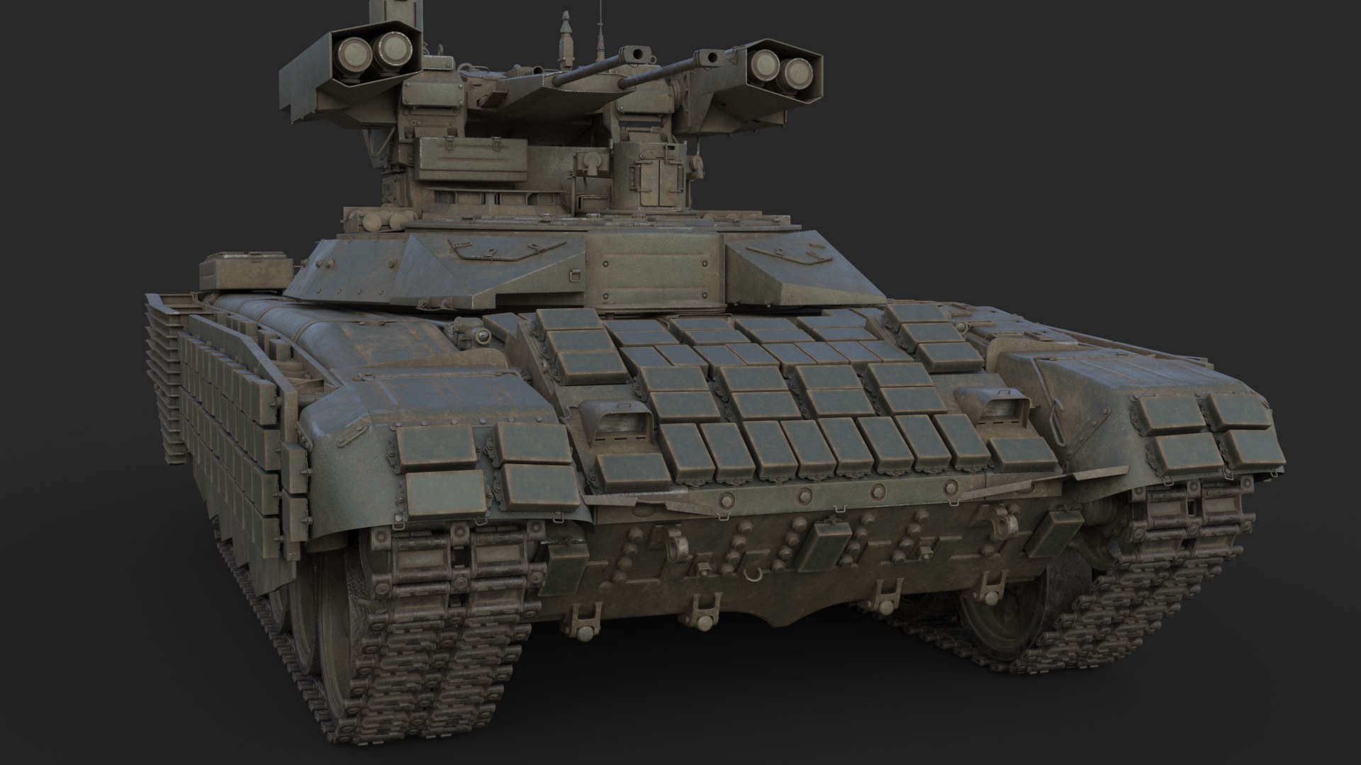 Tank Terminator BMP 72 War 3D model - TurboSquid 2086550
