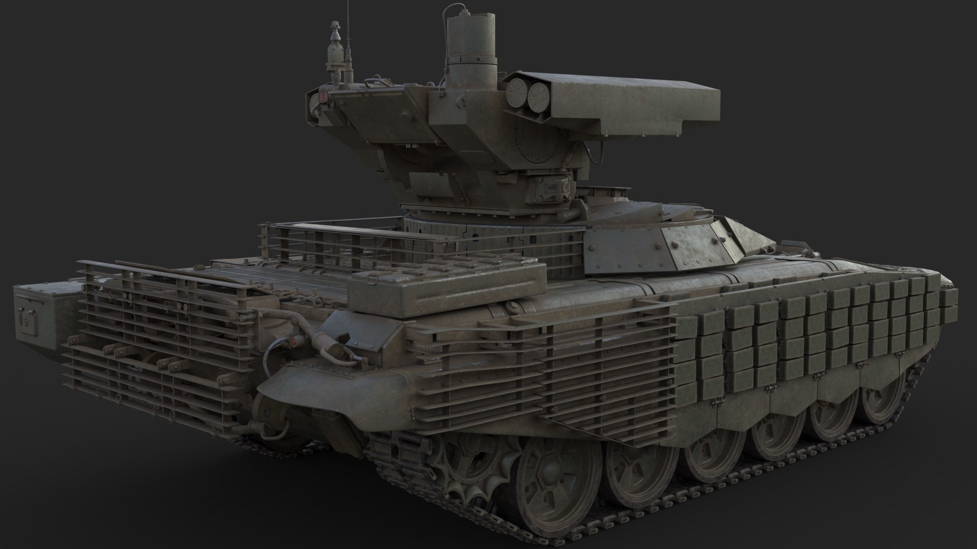 Tank Terminator BMP 72 War 3D model - TurboSquid 2086550