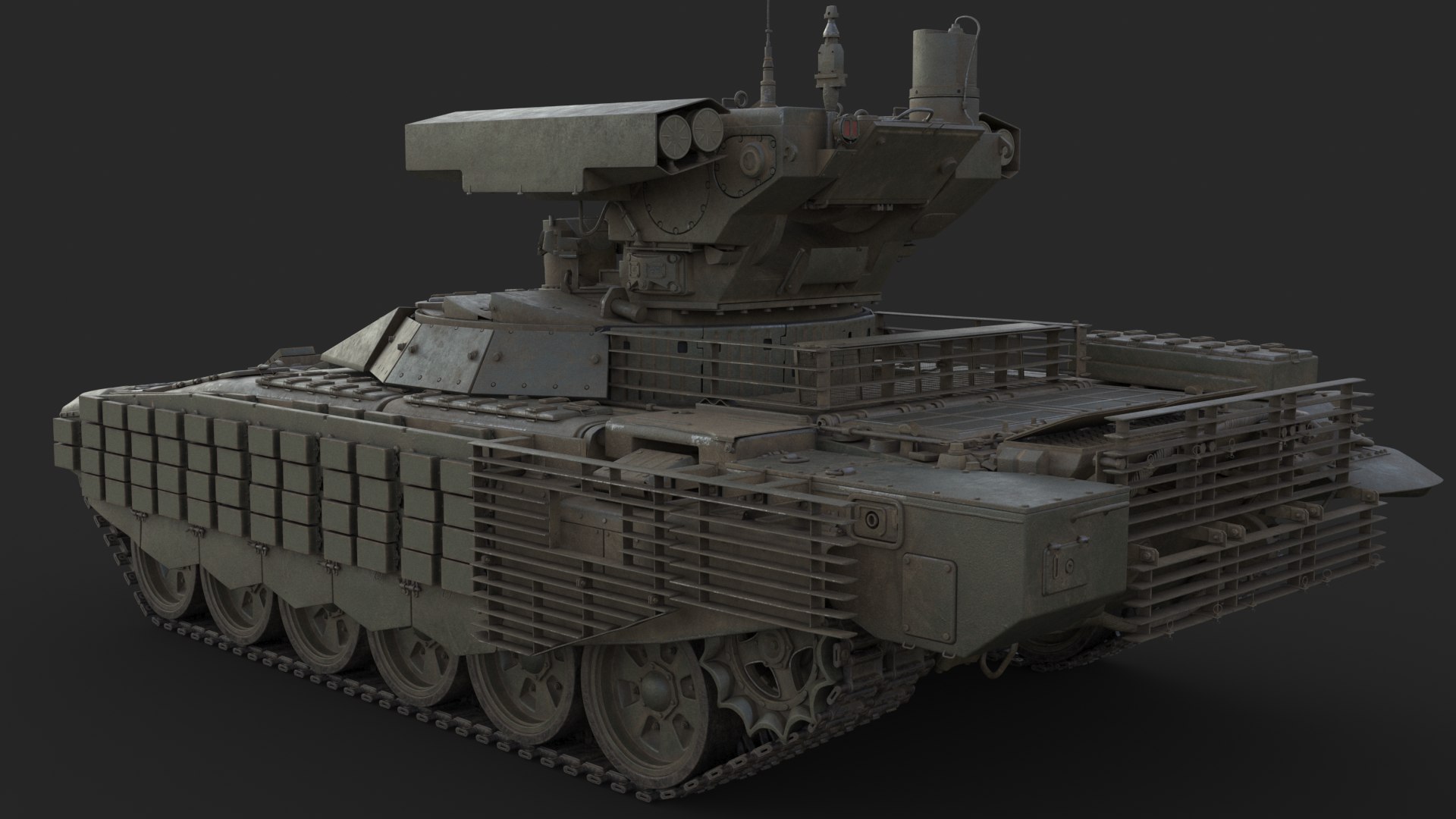 Tank Terminator BMP 72 War 3D model - TurboSquid 2086550