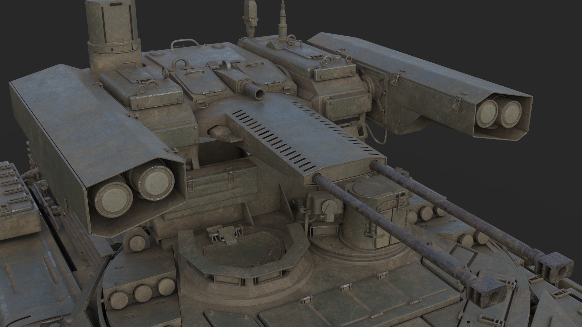 Tank Terminator BMP 72 War 3D model - TurboSquid 2086550