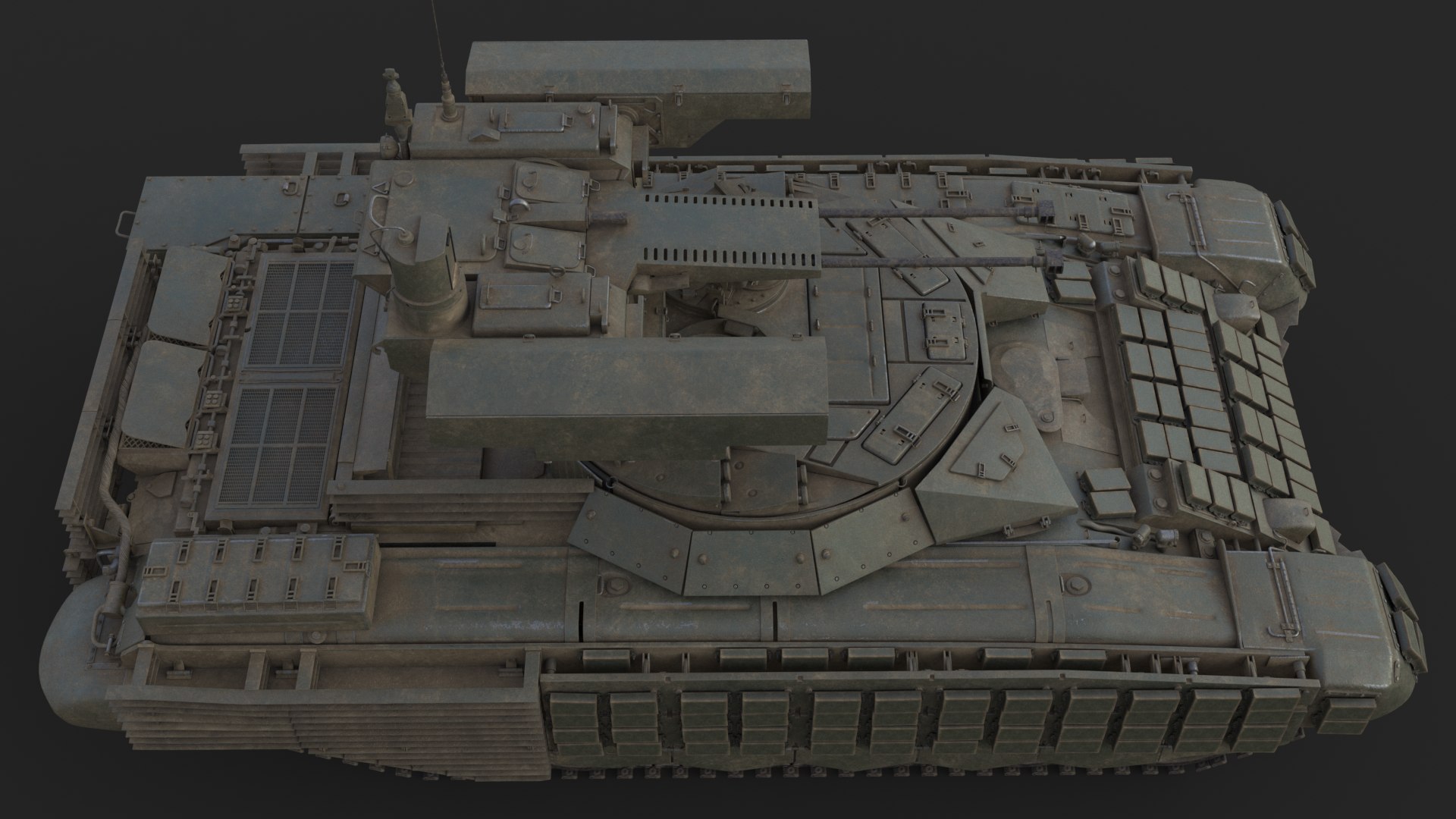 Tank Terminator BMP 72 War 3D model - TurboSquid 2086550