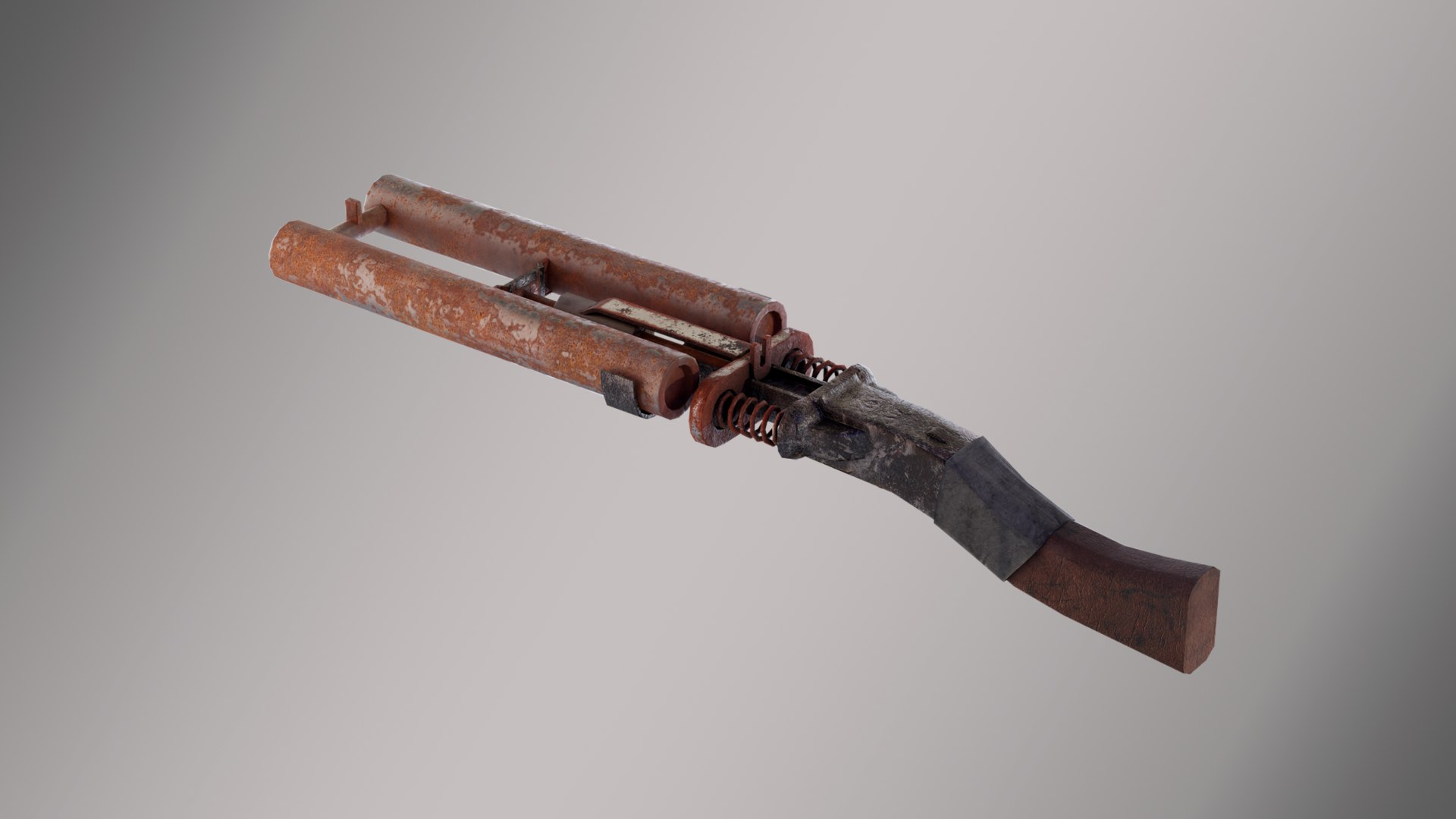 3D Model Game Ready Shotgun - TurboSquid 2359470