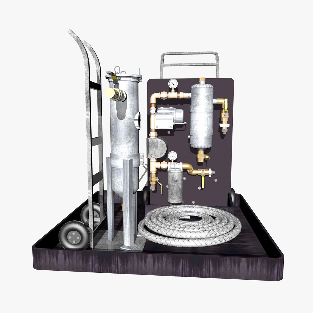 diesel fuel tank 3d model