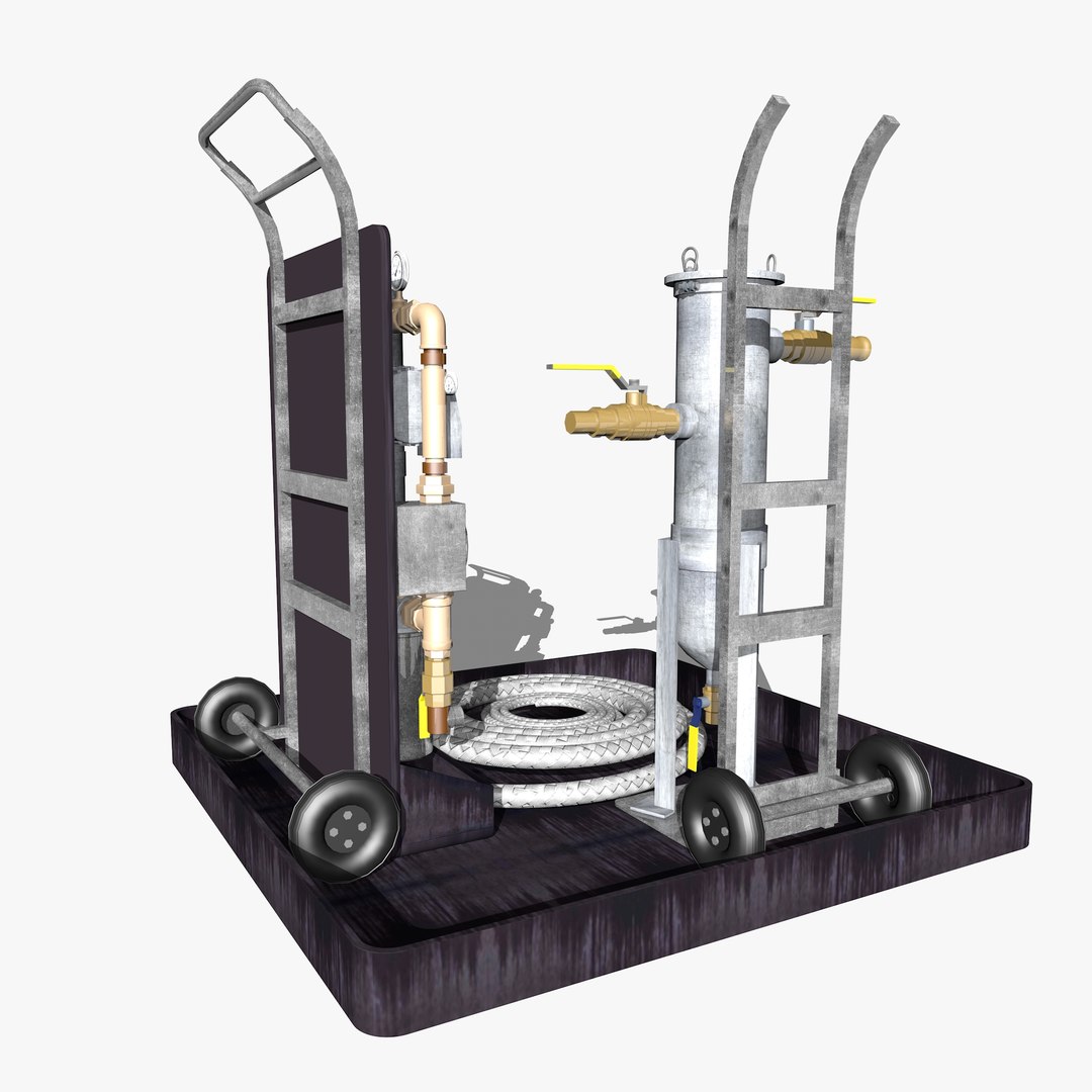 diesel fuel tank 3d model