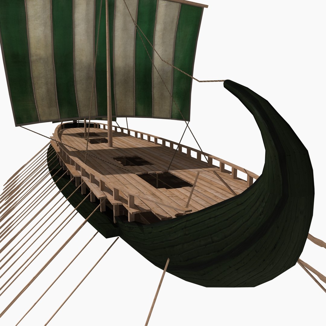 3d Model Historical Greek Heptere