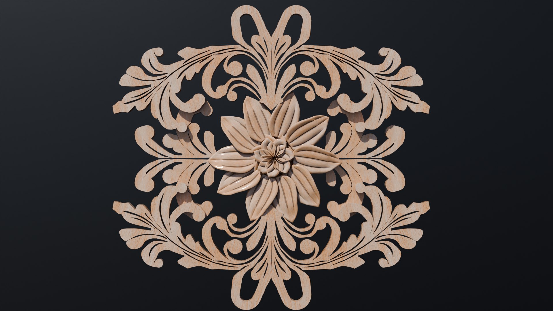 Wood Carving 1 3D Model - TurboSquid 2331461