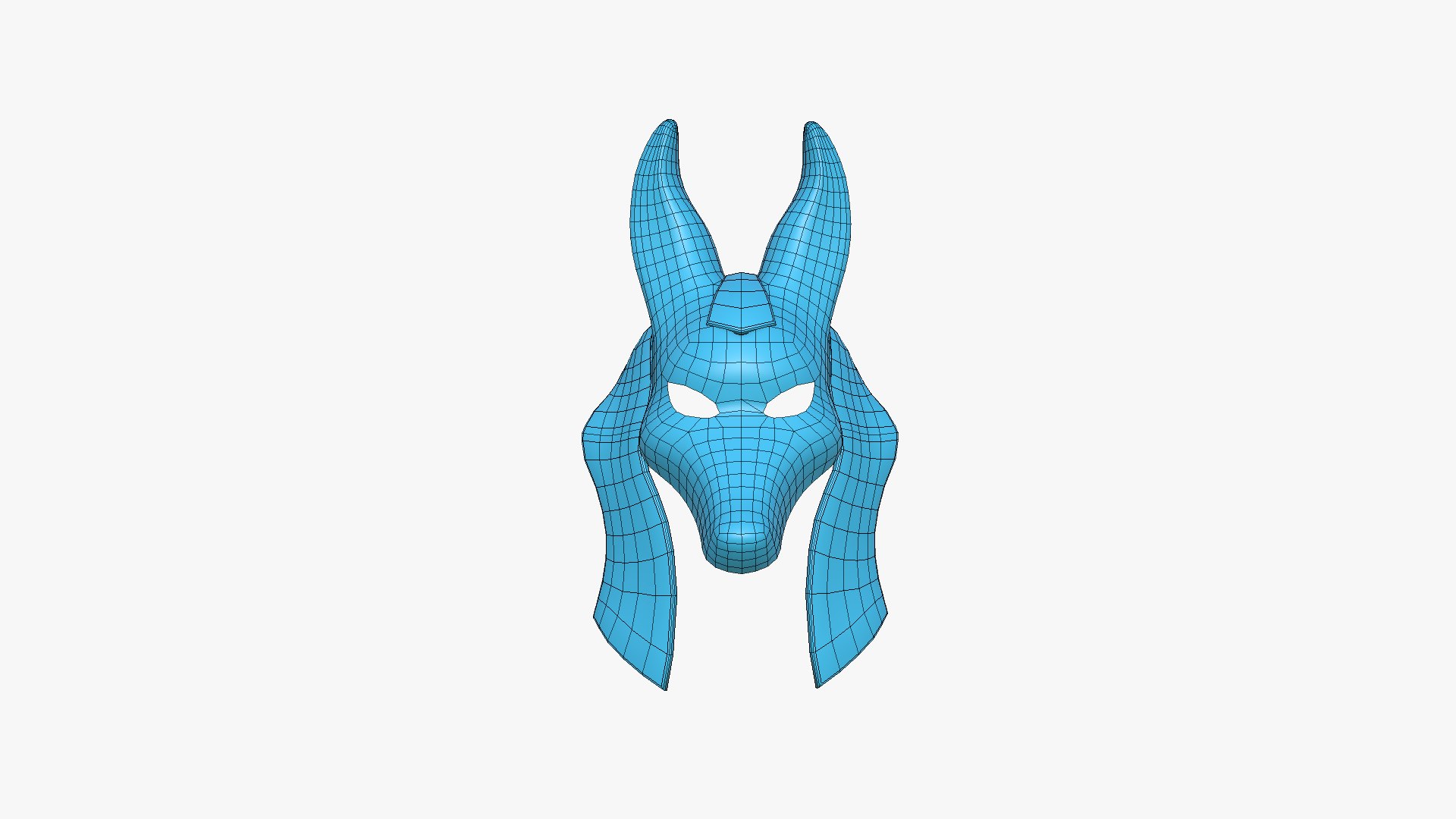 3D Anubis Mask A08 - Egyptian Gods Character Clothing Model ...