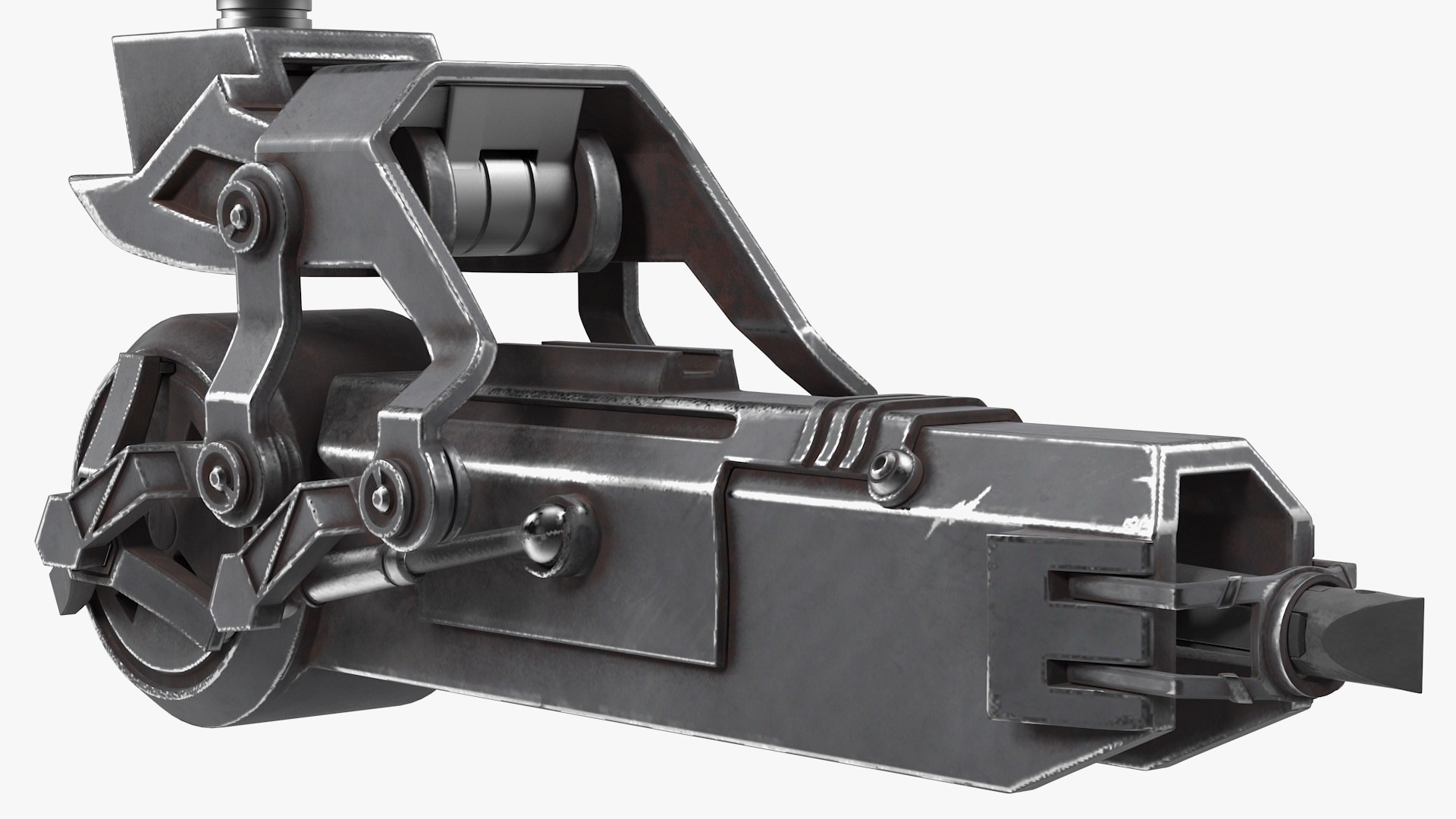 3D sci-fi harpoon gun model - TurboSquid 1505896