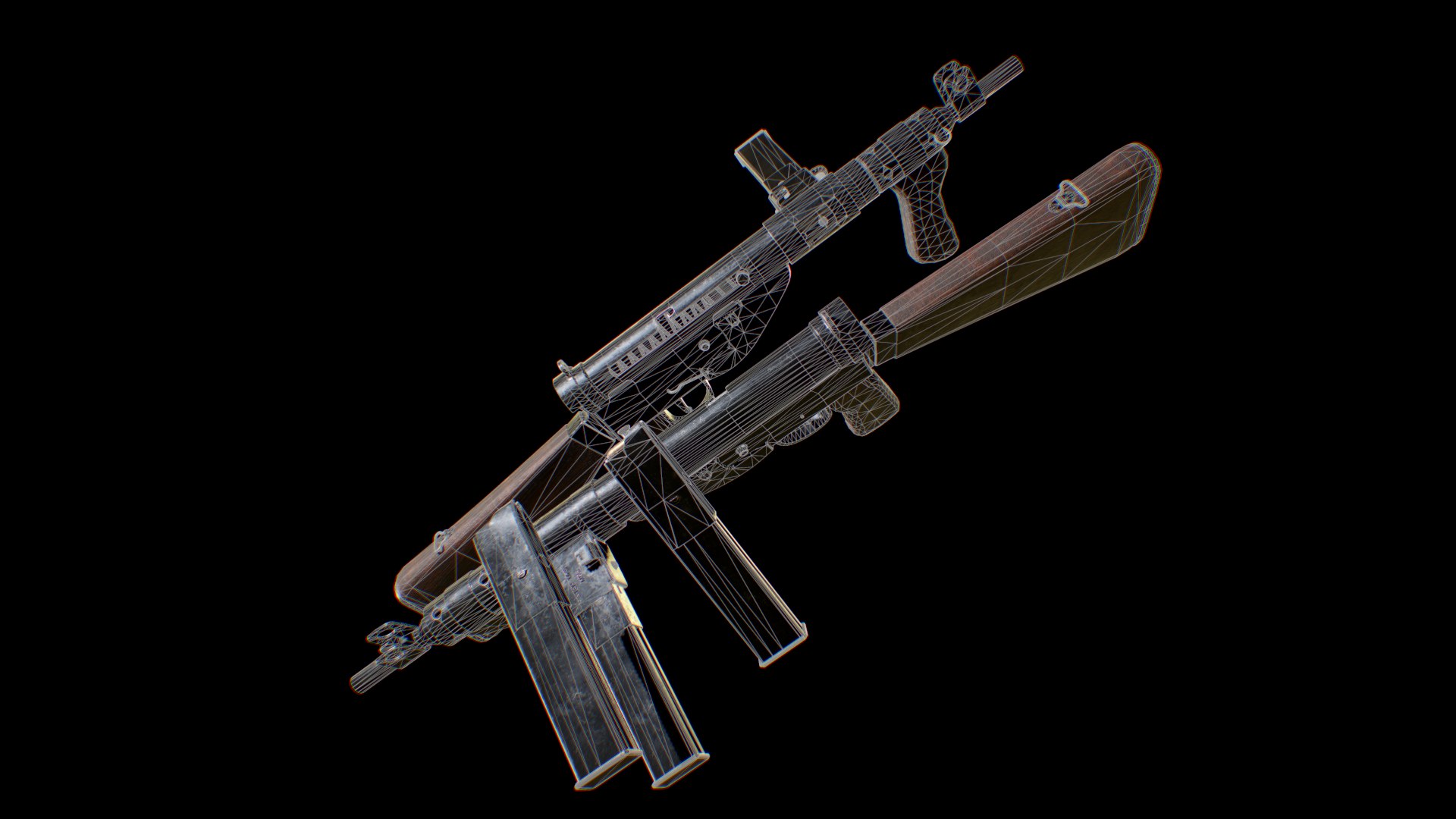 3D Model Sten Mk5 - TurboSquid 1472891