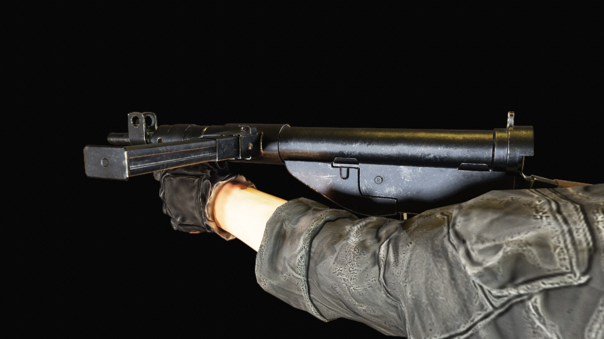 3D Model Sten Mk5 - TurboSquid 1472891