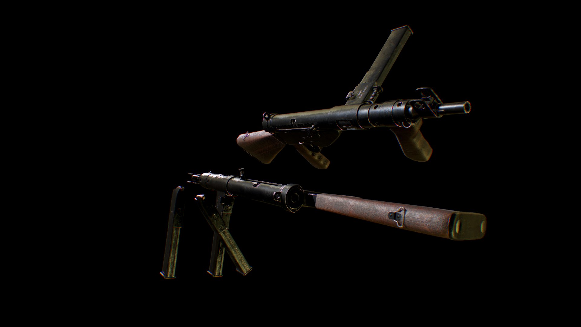 3D Model Sten Mk5 - TurboSquid 1472891