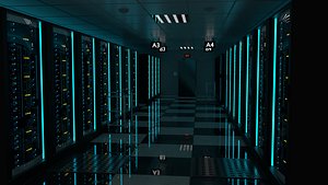 3D model server room - TurboSquid 1626960