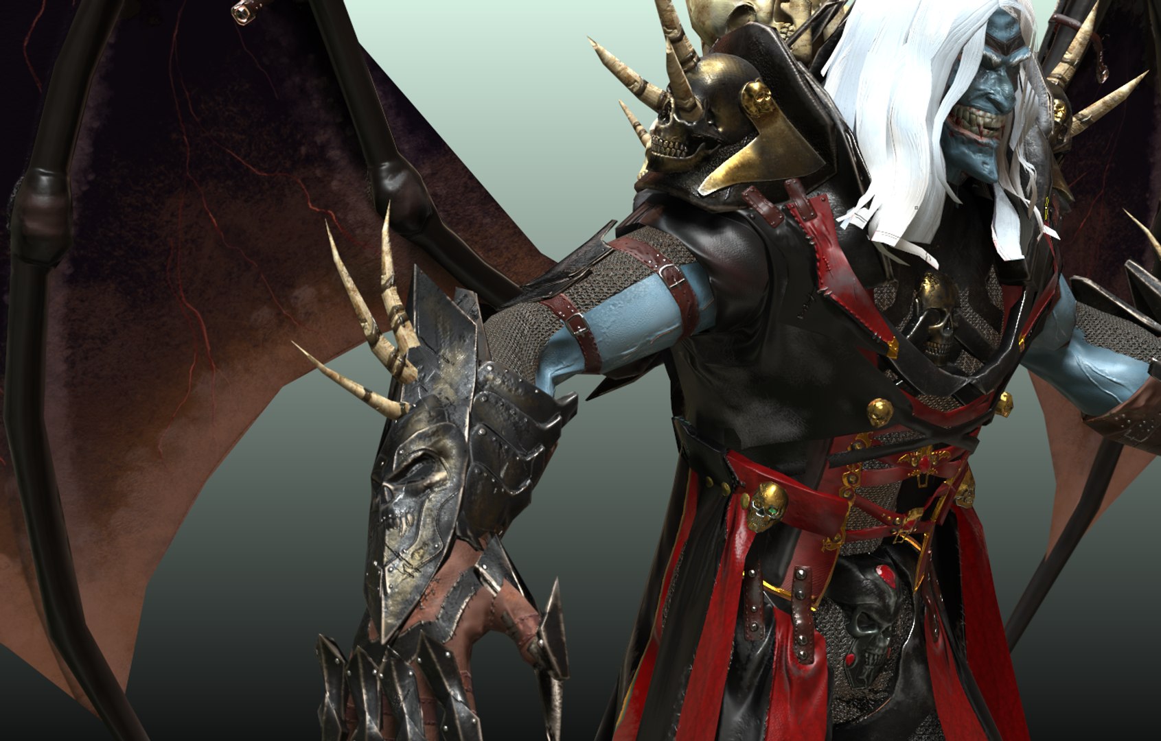 3D Old Vampire Model - TurboSquid 1197178